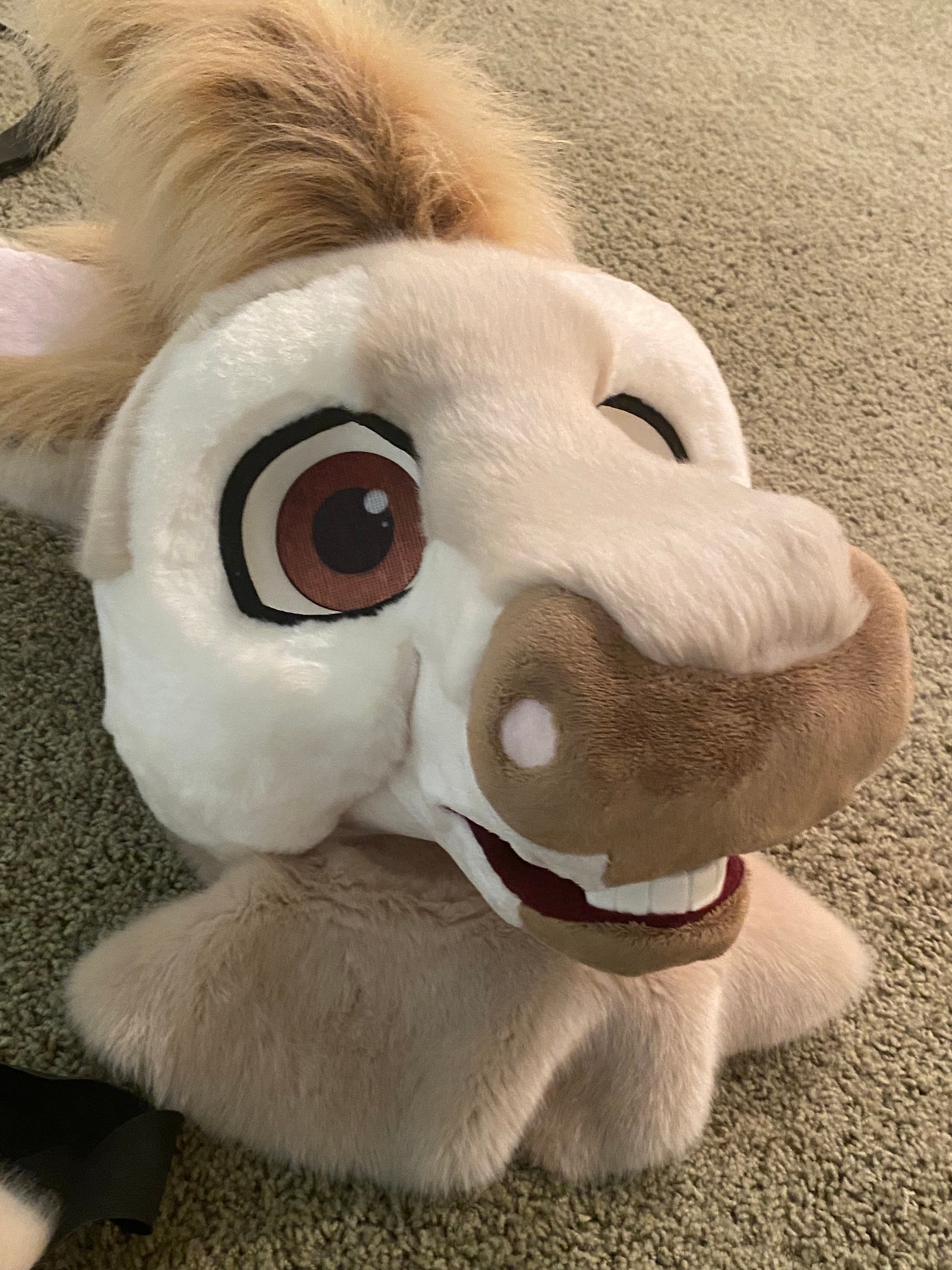 HQ Lemonbrat Fursuit Head Horse Full Partial - Etsy