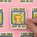 Nintendo DS Nintendogs Dog Sticker | Waterproof Matte Vinyl (2.5") - Etsy