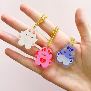 Bunny Gacha [series 1] Random Acrylic Keychain | Double-sided Kawaii ...