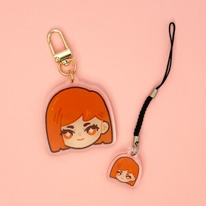 JJK Anime Chibi Sorcerers Acrylic Keychain | Double-sided Kawaii ...