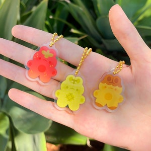 Bunny Gacha [series 2] Random Acrylic Keychain | Double-sided Kawaii ...