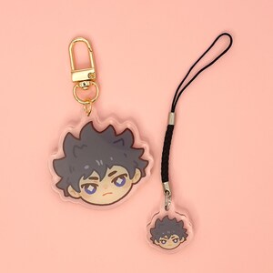 JJK Anime Chibi Sorcerers Acrylic Keychain | Double-sided Kawaii ...