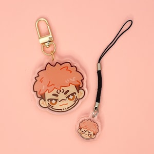 JJK Anime Chibi Sorcerers Acrylic Keychain | Double-sided Kawaii ...