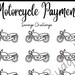 A6 Motorcycle Payment Savings Challenge |for A6 Cash Envelopes/binders ...