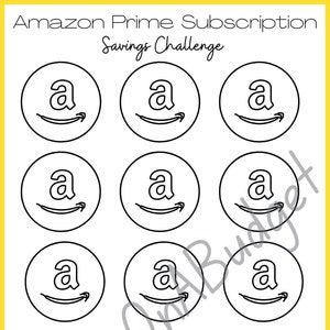 A6 Prime Subscription Savings Challenge |for A6 Cash Envelopes/binders ...