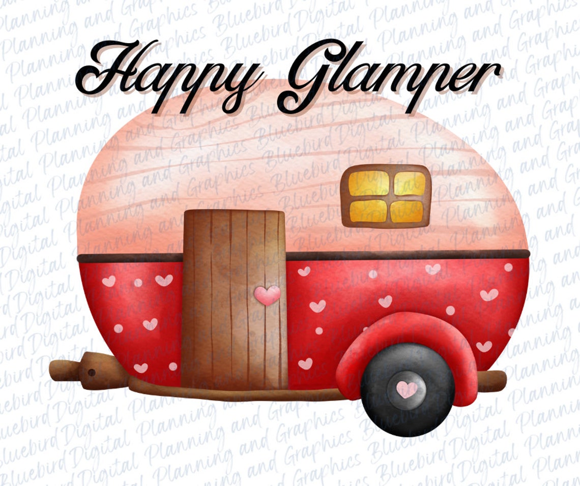 Sublimation PNG, Sublimation, Clipart, Digital Download, Crafting, PNG, SVG, Dtf, Happy Glamper ...