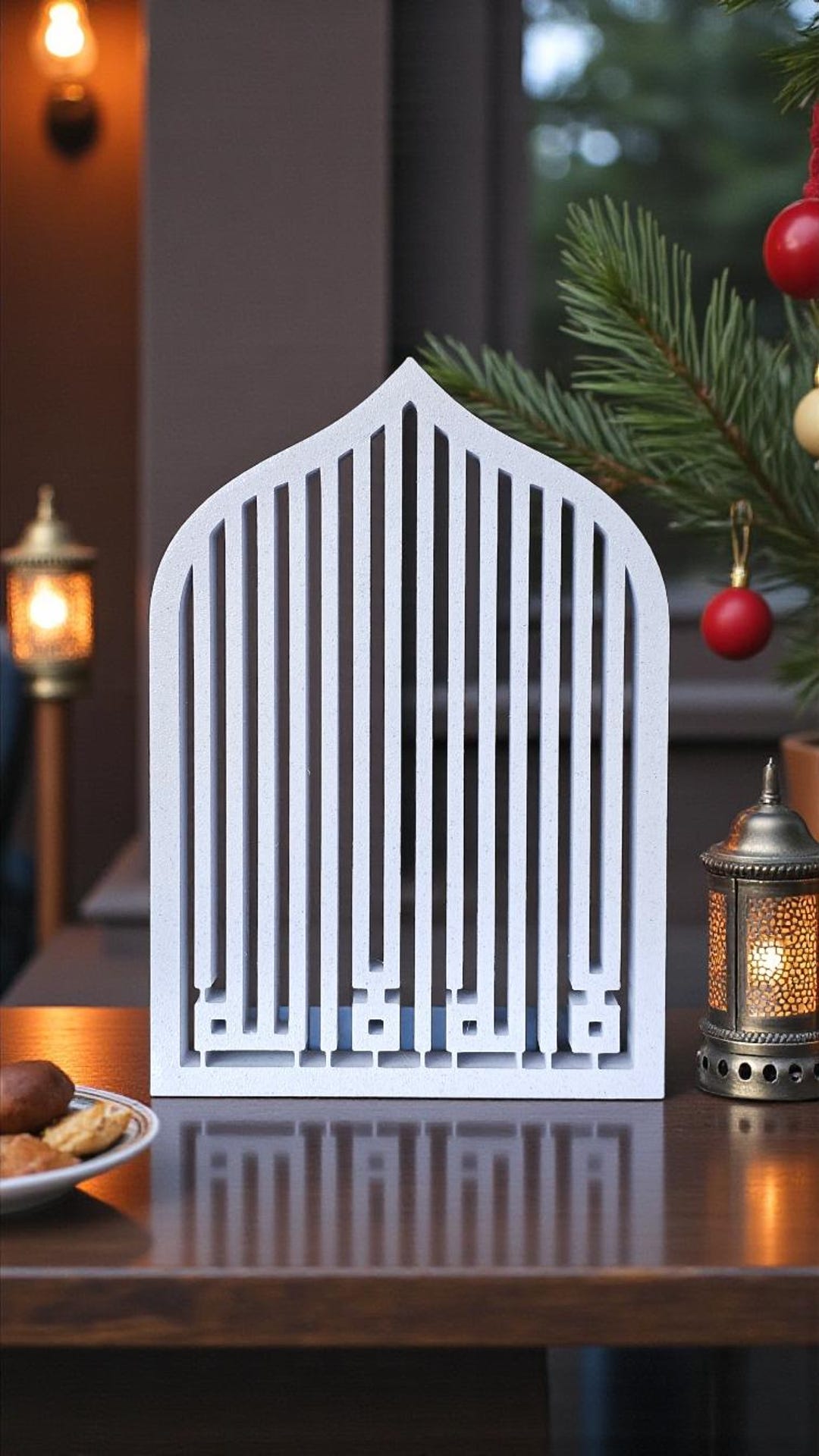 Islamic Arch 3d Printed,ramadan Decor, Islamic Decor Eid Decor. - Etsy