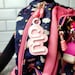 Personalized Arabic Name Keychain: Acrylic Backpack Tag - Etsy