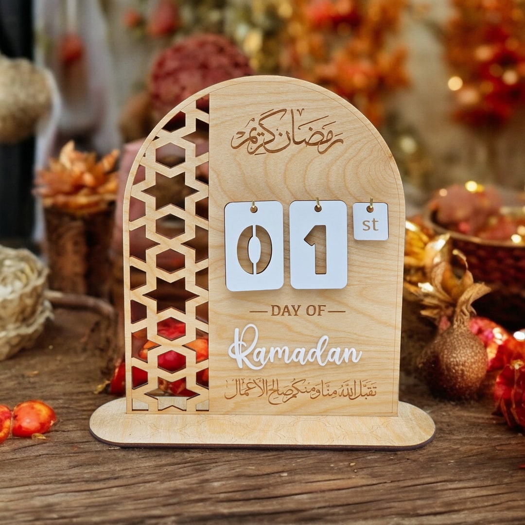 Ramadan Countdown Calender. Ramadan and Eid Decor. Days Till Eid. - Etsy