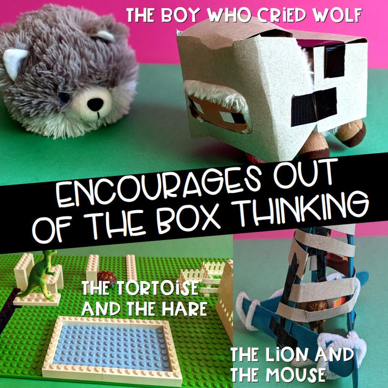 Aesop's Fables STEM Activities and Makerspace Tasks STEAM Engineering ...