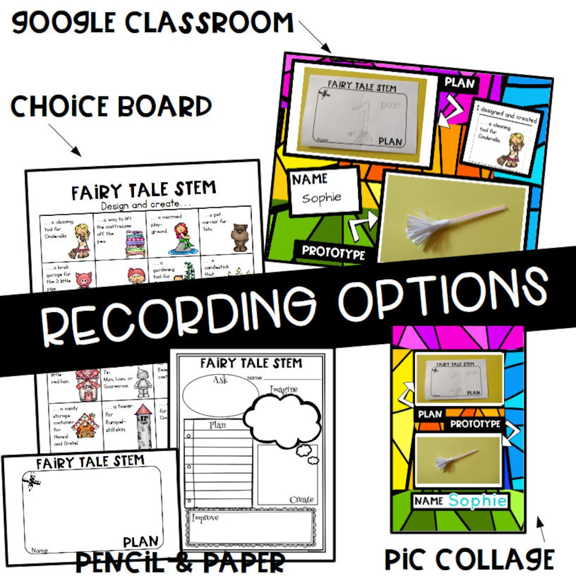 Fairy Tale STEM Activities for Kids Choice Board for National Fairy ...