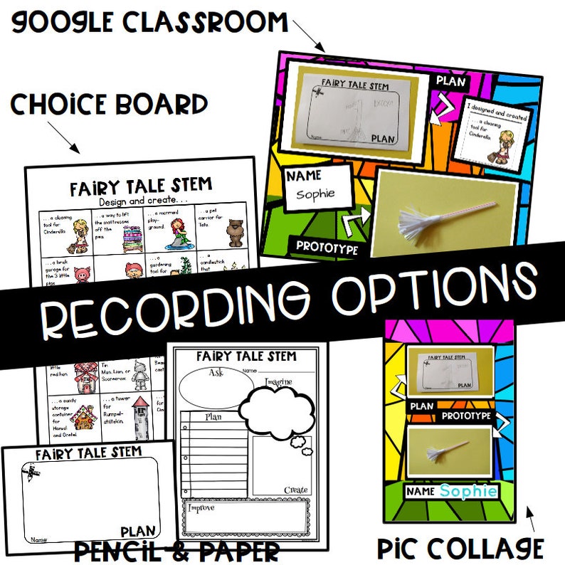 Fairy Tale STEM Activities for Kids Choice Board for National Fairy ...