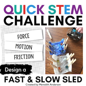 Sled STEM Challenge - Etsy