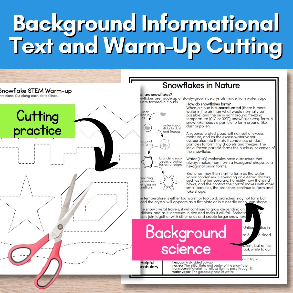 Paper Snowflake STEM Challenges for Winter - Etsy