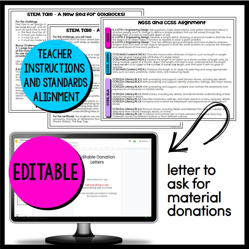 Fairy Tale STEM With Goldilocks Build a Bed for Goldilocks - Etsy