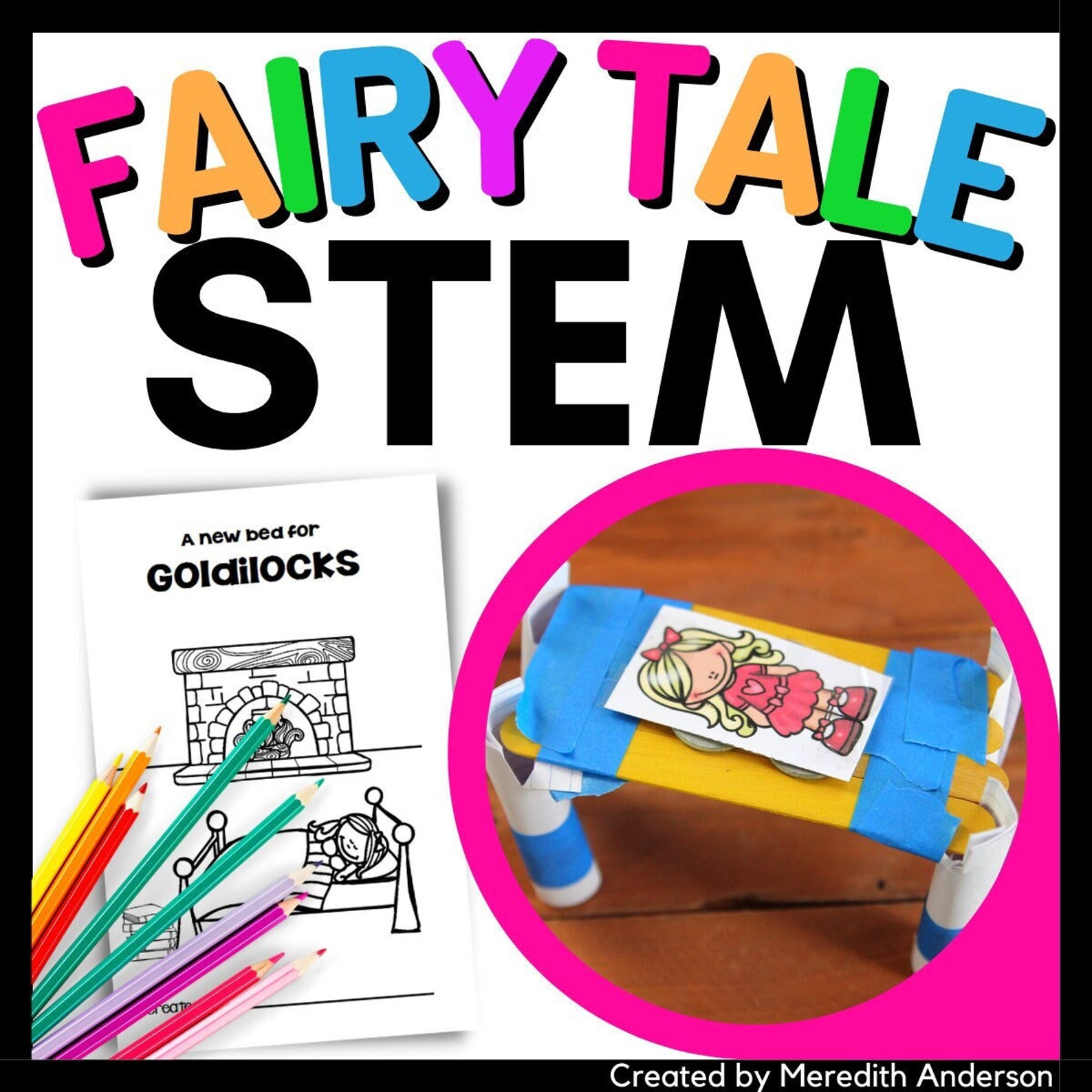 Fairy Tale STEM With Goldilocks - Build a Bed for Goldilocks - Etsy