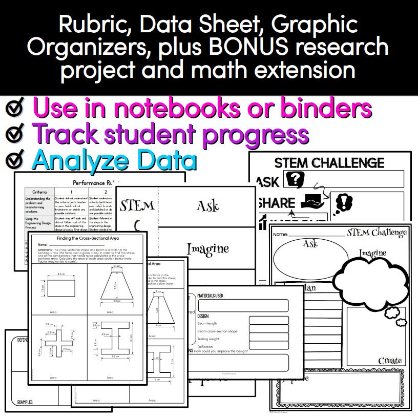 Civil Engineering STEM Challenge - Design a Cantilevered Beam - Etsy