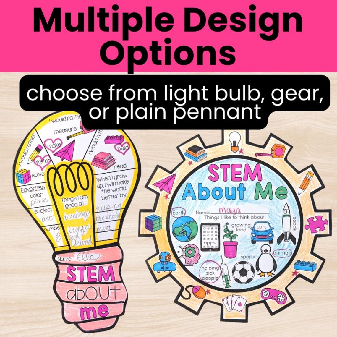 All About Me STEM Activity Get to Know Your Students in STEM and STEAM ...