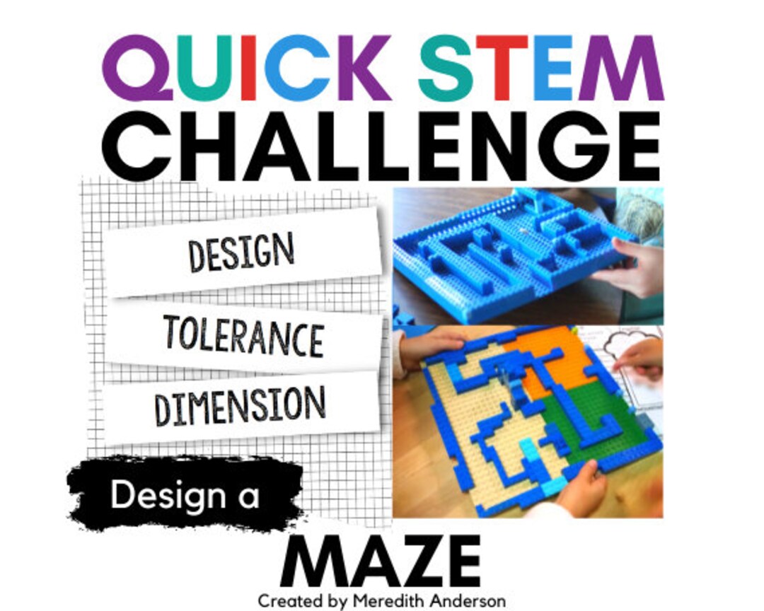 Maze STEM Challenge - Etsy