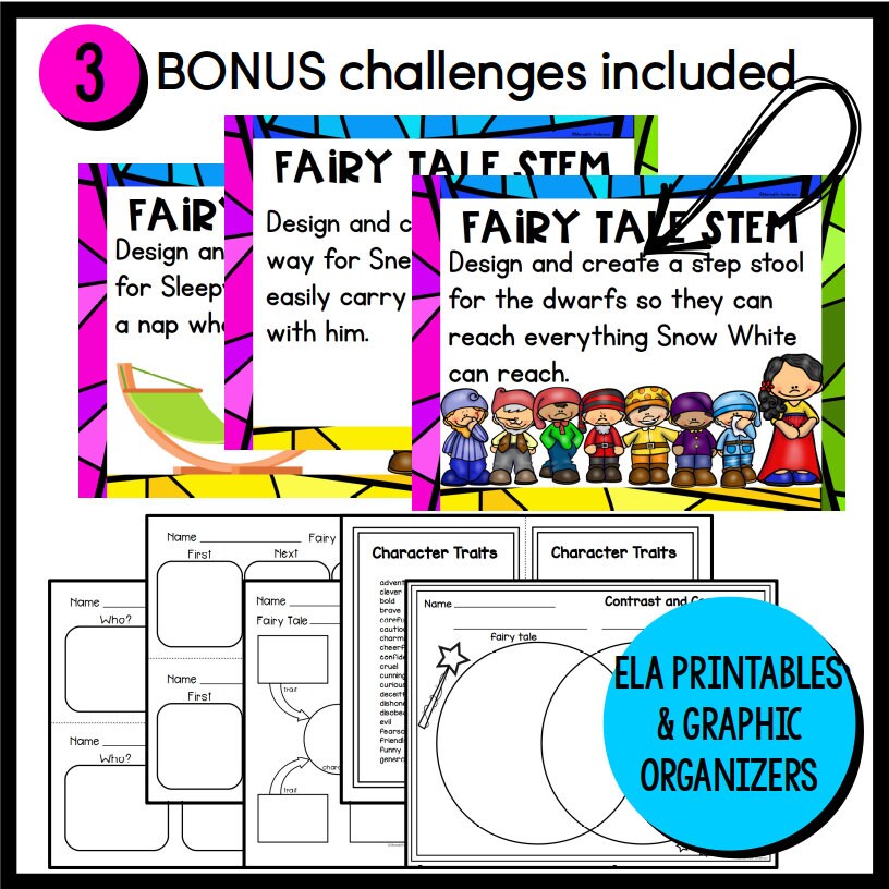 Fairy Tale STEM With Snow White and the Seven Dwarfs Computer Science ...