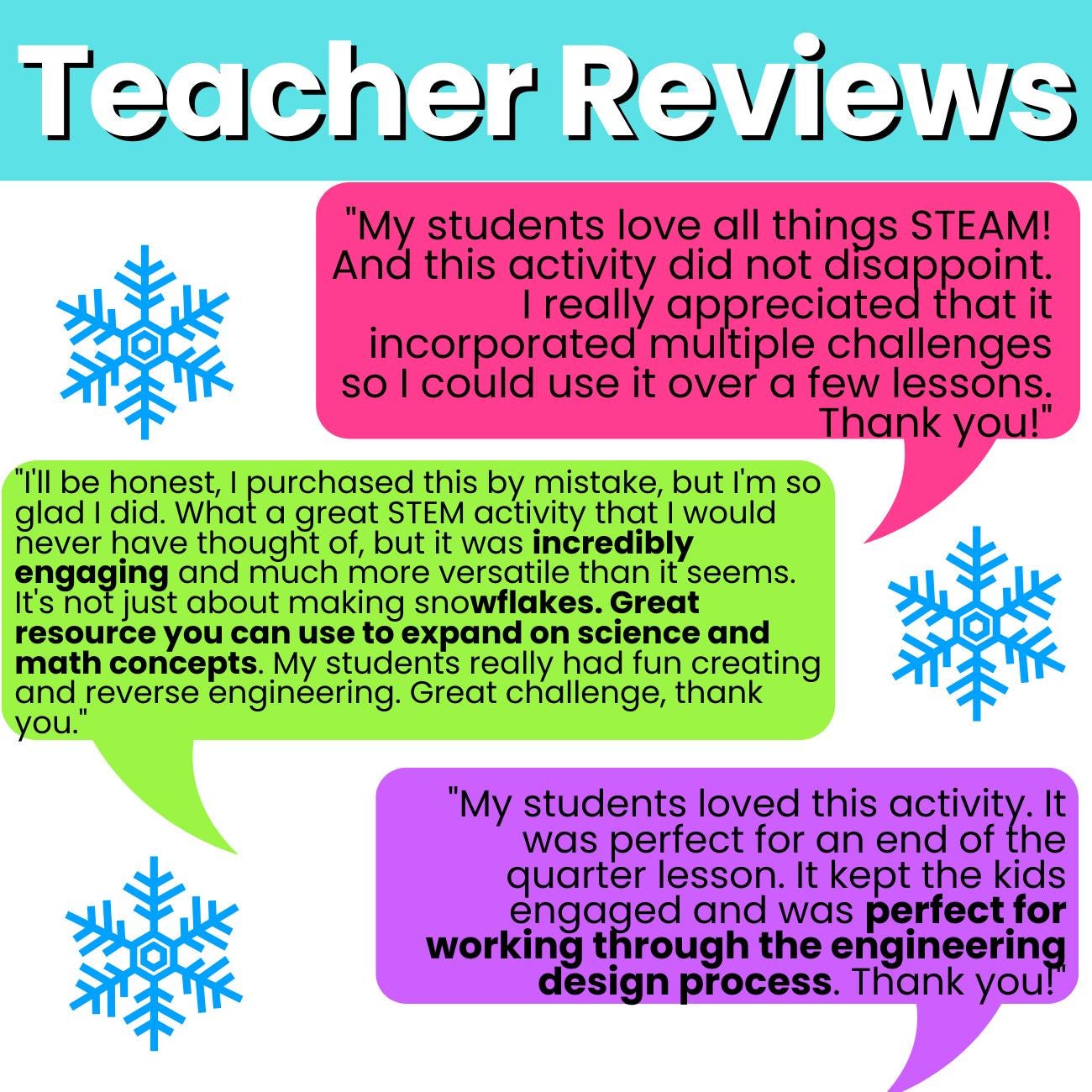 Paper Snowflake STEM Activity for Winter Reverse Engineer a Snowflake ...