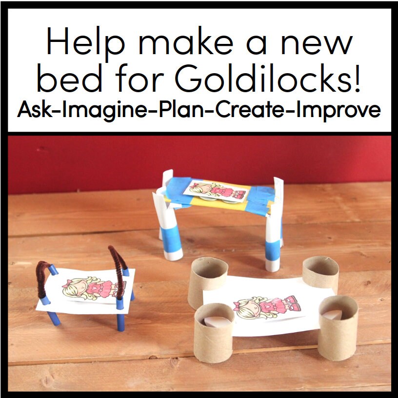 Fairy Tale STEM With Goldilocks - Build a Bed for Goldilocks - Etsy