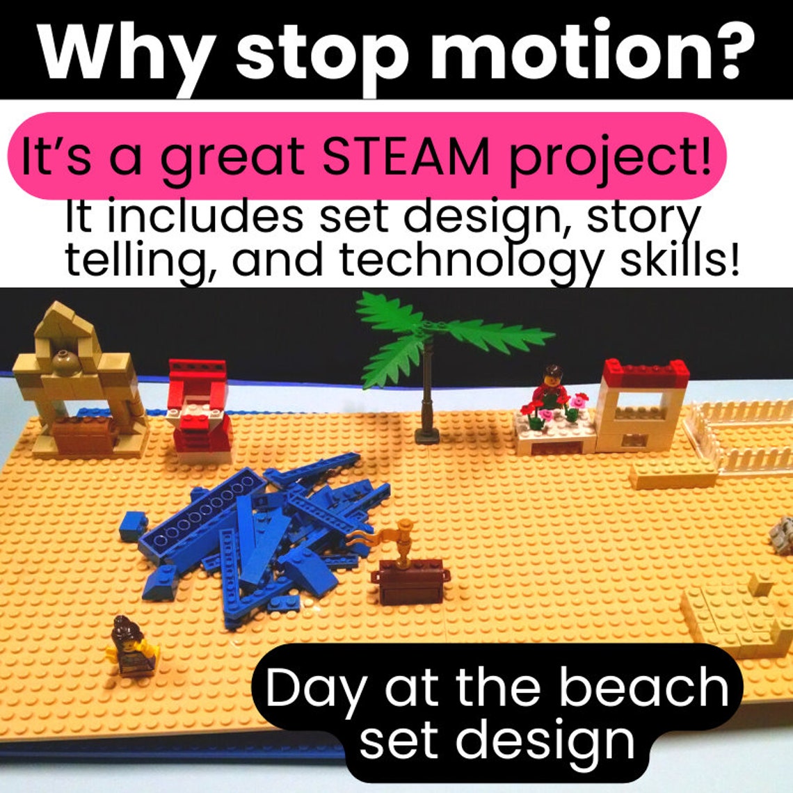 Stop Motion Animation STEAM Project STEM Activity for Kids to Make ...