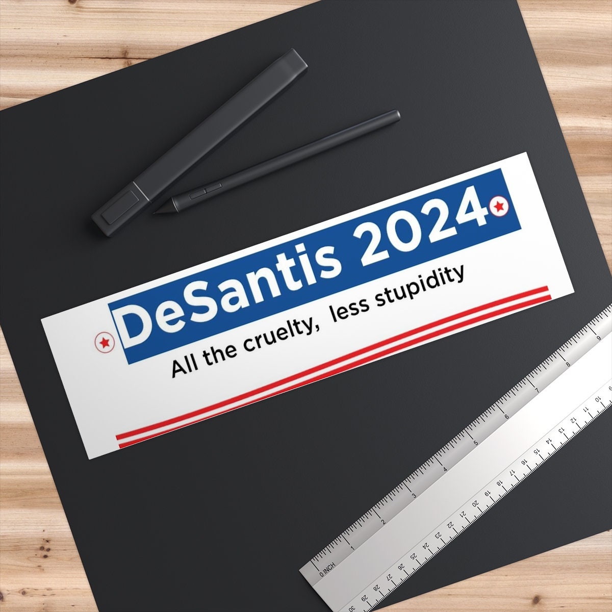Anti-desantis Progressive Bumper Sticker - Etsy