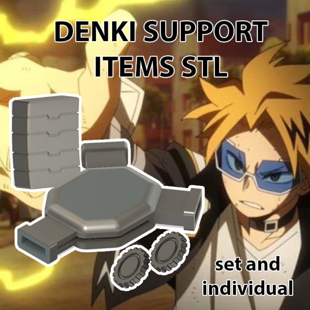 Denki Support Items STL - Etsy