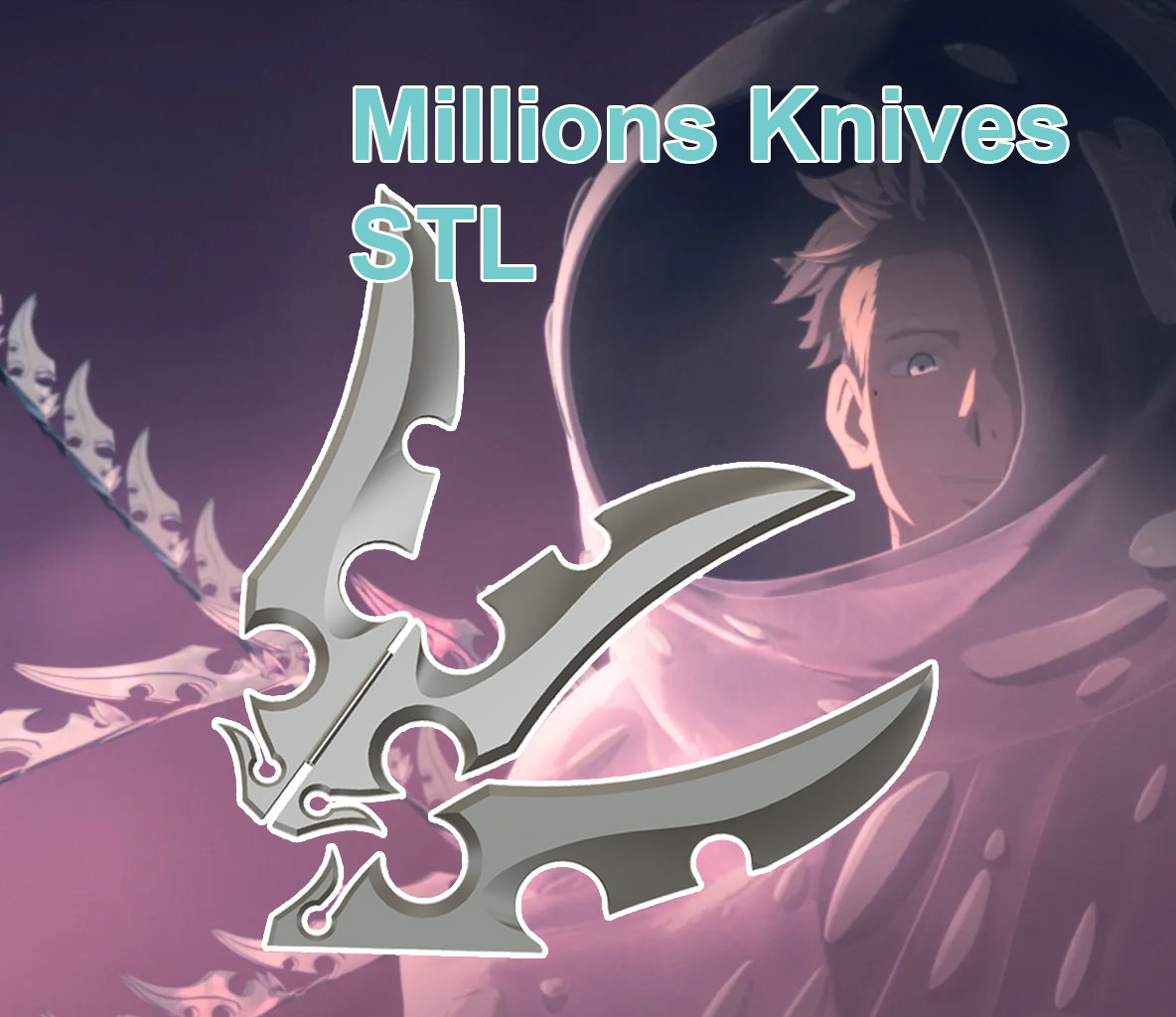 Millions Knives (stampede) 3D Print Files - Etsy