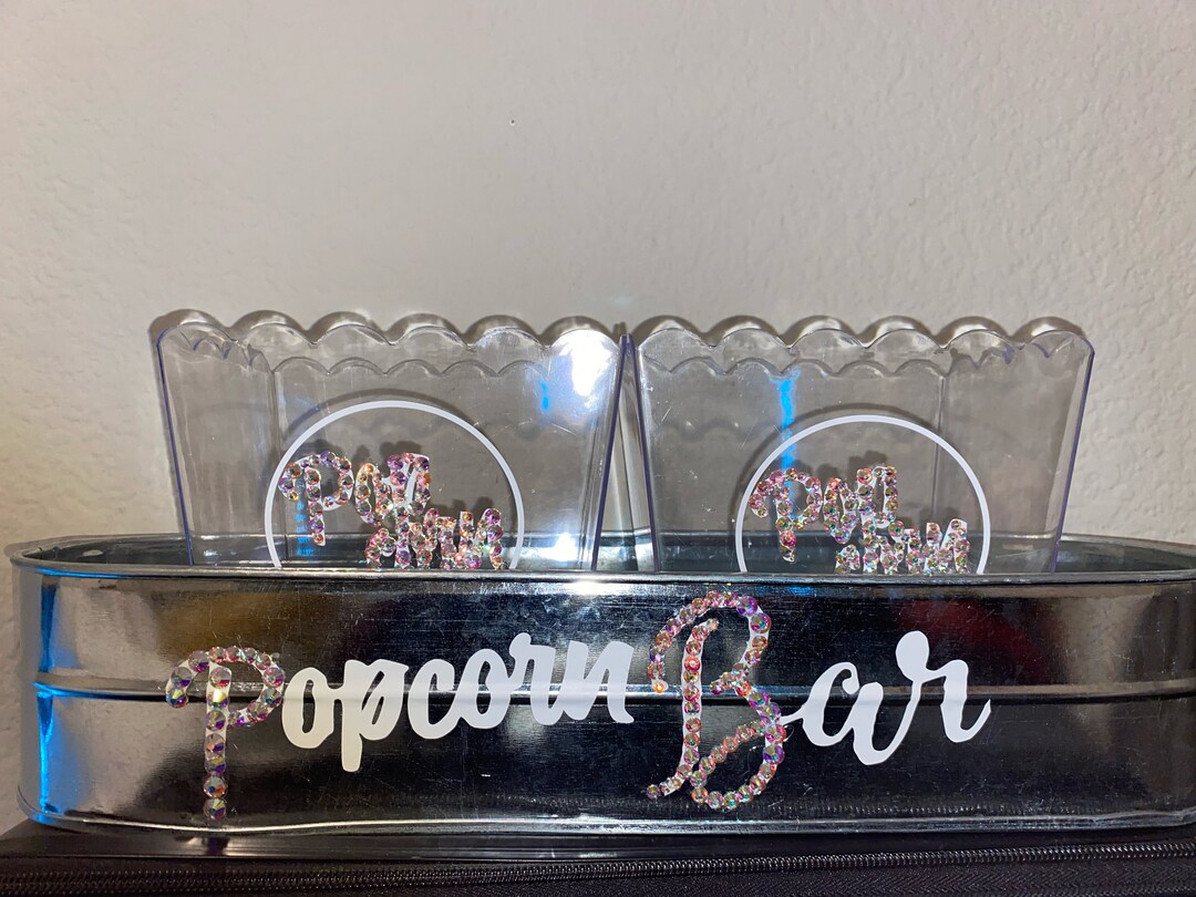 Popcorn Bar Containers/tray - Etsy