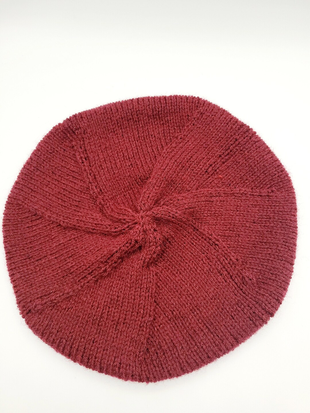 Hand-knitted Women's Wool Beret • French Beret Hat • Men's Berets ...