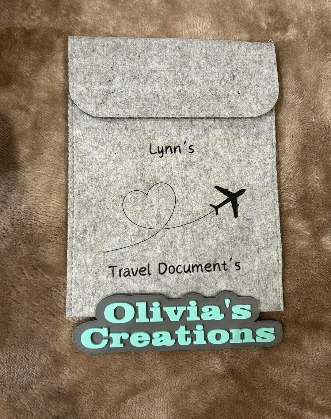 Personalised Travel Document Folder Travel Folder Travel Wallet ...