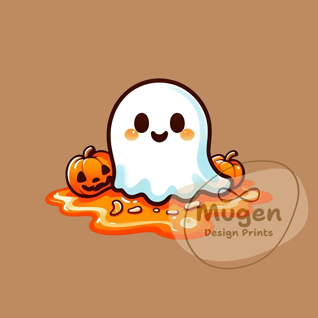 Boo, Cute Ghost, Cozy Ghost, Aesthetic Ghost, Kawaii Ghost, Creepy Cute ...