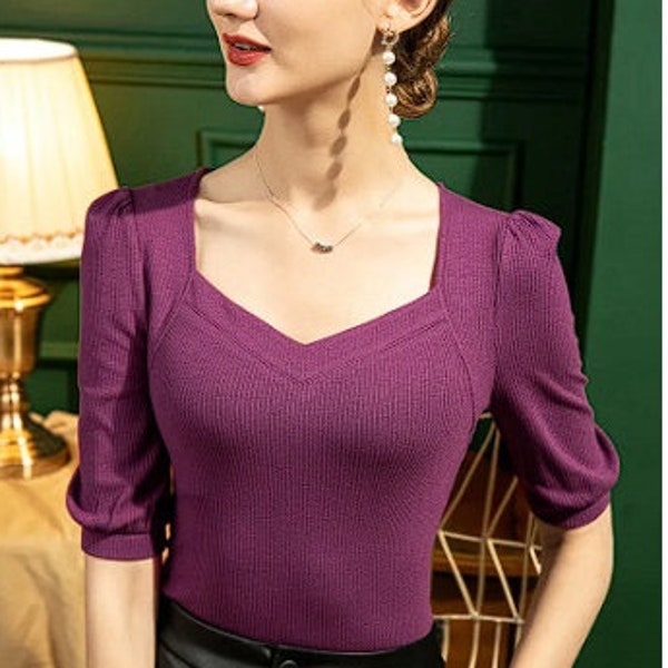 Office Wear Tops Women - Etsy