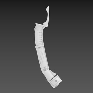Count Dooku Lightsaber 3D Model, .stl - Etsy