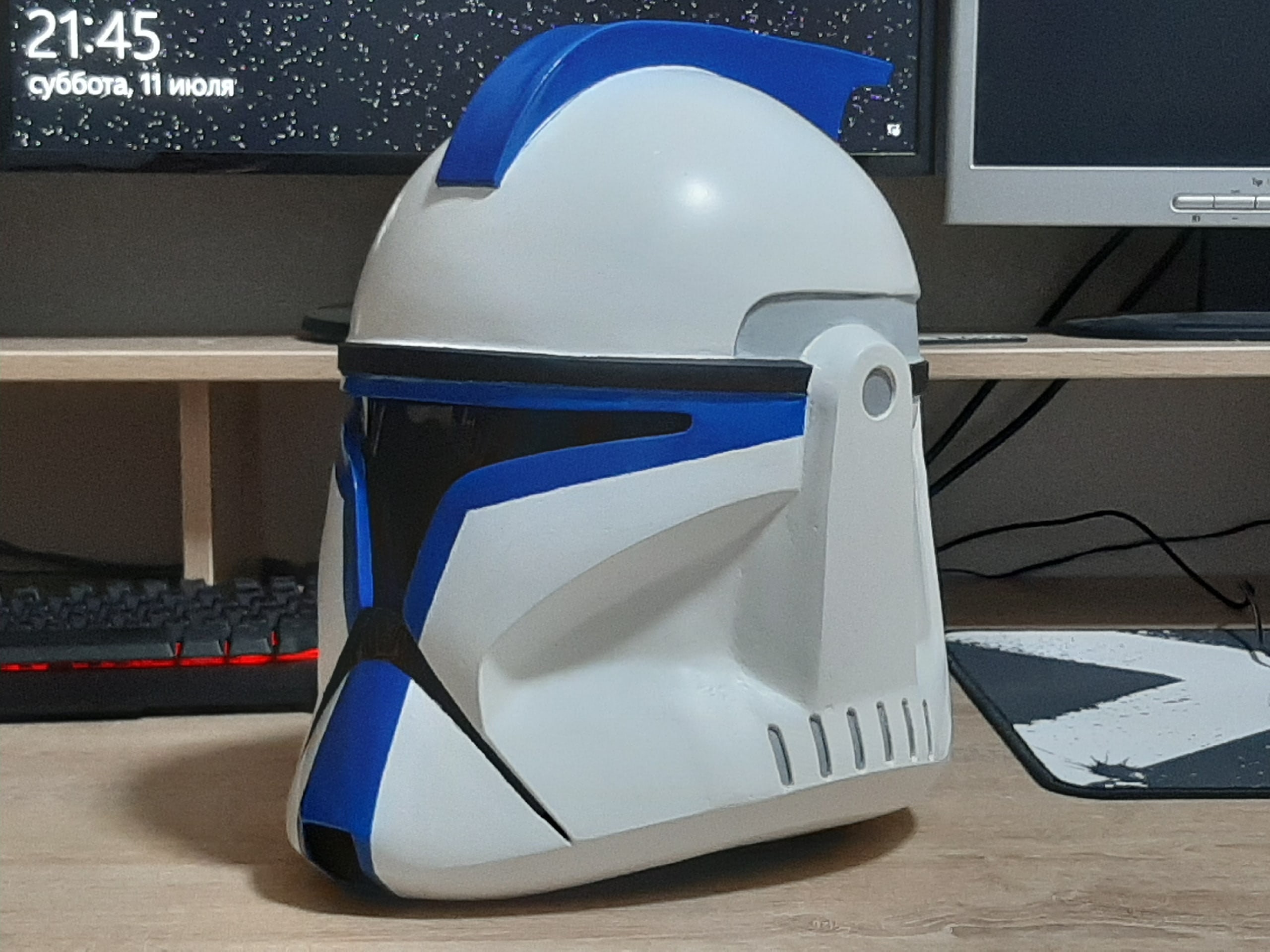 Phase 1 Clone Helmet 501 Legion Star Wars - Etsy