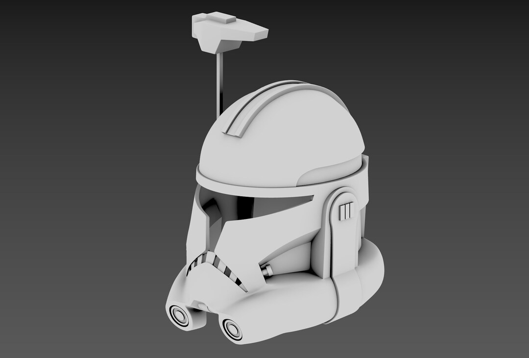 Captain Rex Helmet, TCW 3D Model, .stl - Etsy