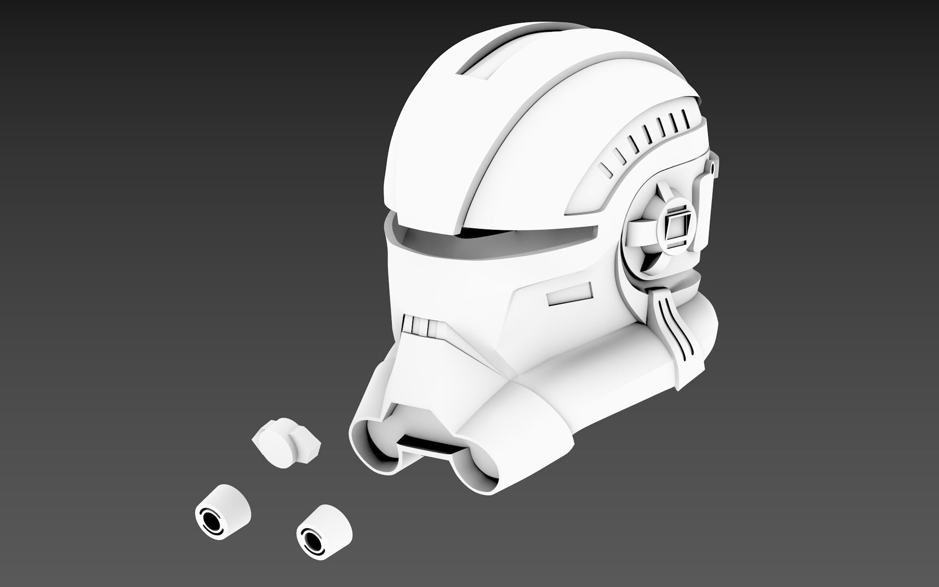 Echo Clone ARC Helmet Bad Batch 3D Model .stl - Etsy