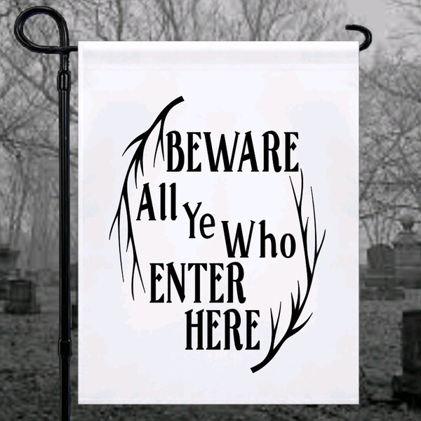 Banner All Who Enter - Etsy