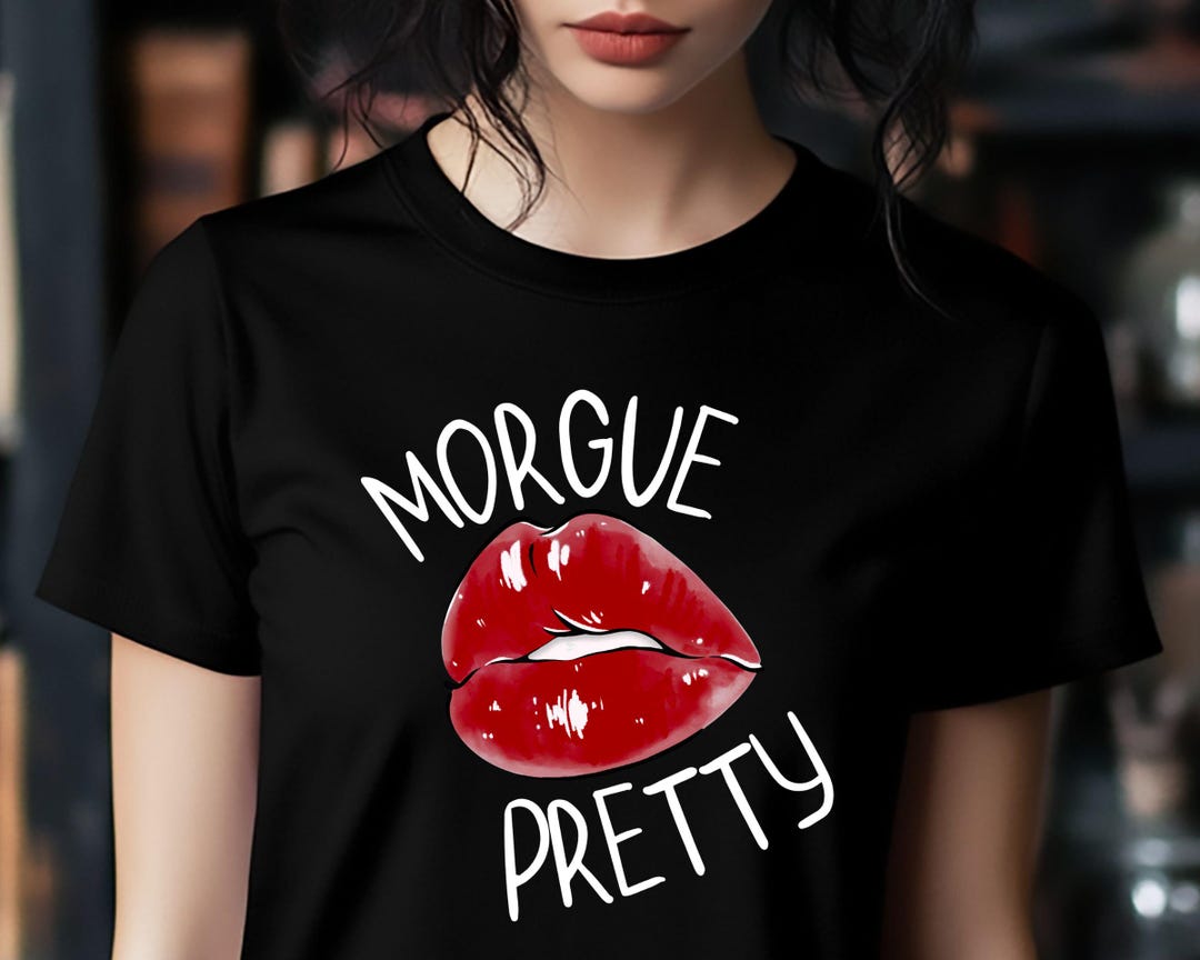 Morgue Pretty Shirt, Goth Clothes for Goth Gifts, Alt Clothing and Emo ...