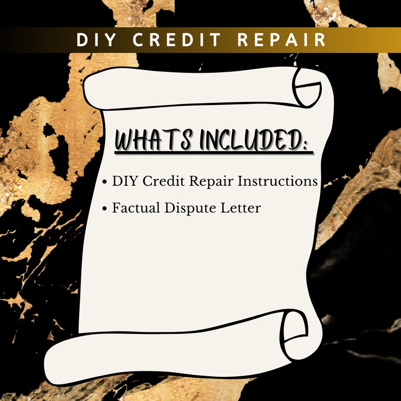 Credit Repair Dispute Letter, Factual Dispute Letter, Debt Collection ...