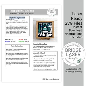 Word Art Laser File Bundle, Word Collage Laser Files, Holiday Sign ...