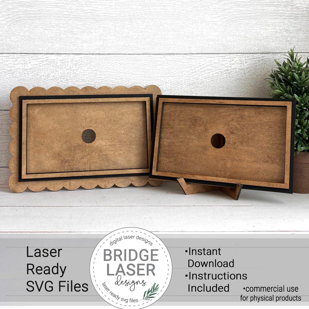 Interchangeable Frames for Printable Insert Laser Cut File ...