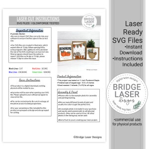 Fall Laser Cut Files, Fall 3 Sign Bundle Laser SVG, Hello Fall Laser ...