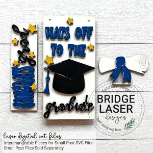 Graduation Sign Laser Cut File, Graduation Interchangeable Sign SVG ...