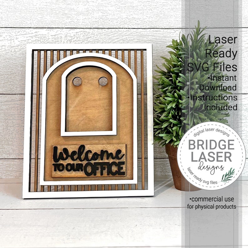 Interchangeable Welcome Arch Laser Cut File, Seasonal Sign Laser SVG ...