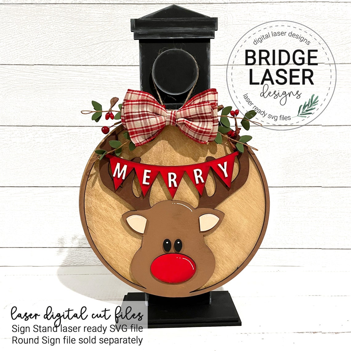 Sign Stand Laser Cut File Sign Holder Laser SVG Laser Cut - Etsy