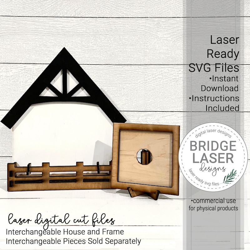 Laser House Files - Etsy