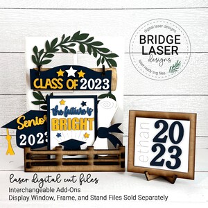 Graduation Laser Cut File Graduation Interchangeable Add-on - Etsy